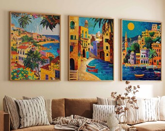 Set of 3 Beirut Poster, Beirut Travel Prints, Beirut Art, Islamic Decor ...