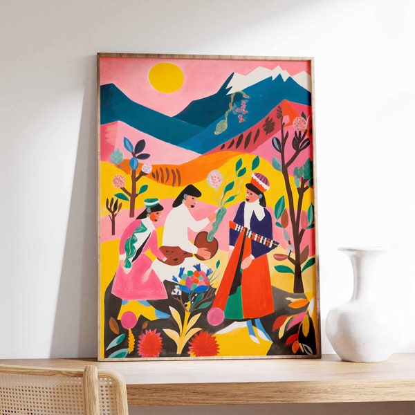 Chilean Folk Art - Etsy