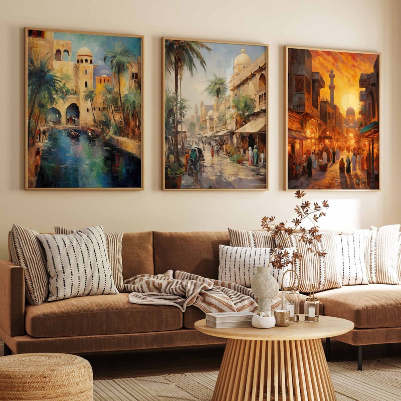 Iraqi Paintings Oil - Etsy UK