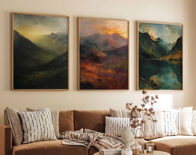 Snowdonia Print Mount Snowdon Print Welsh Mountains Mountain Line Art ...