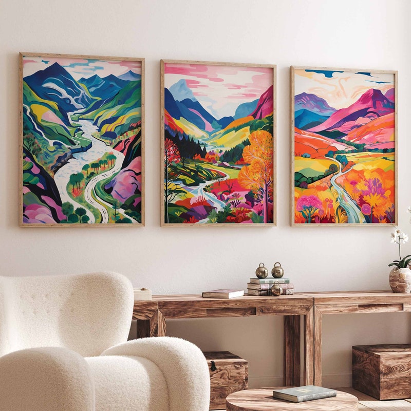 Welsh Print Snowdonia - Etsy UK