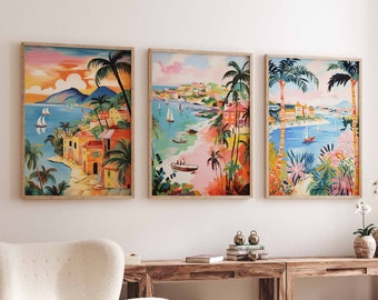 Caribbean Poster Sets, Caribbean Poster Selection, Travel Poster ...