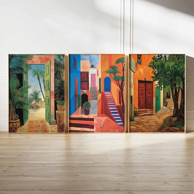 Morocco Theme Poster - Etsy UK