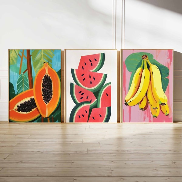 Fruit Poster - Etsy UK