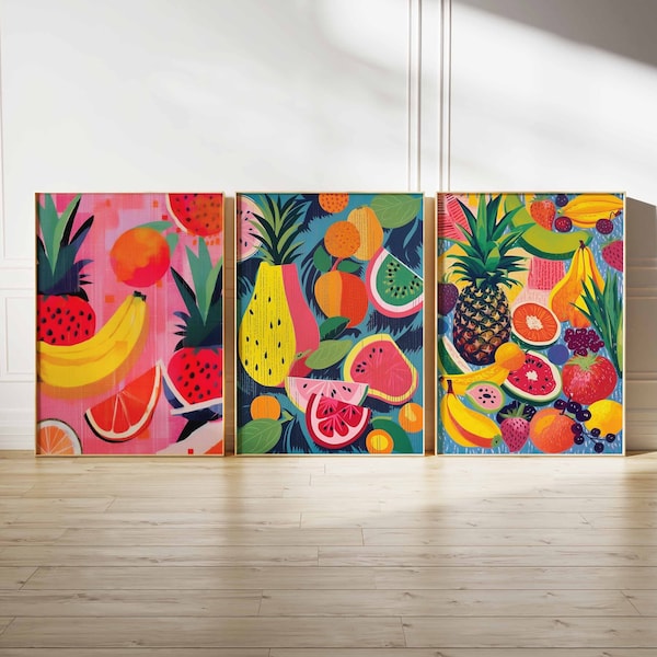 Fruit Poster - Etsy