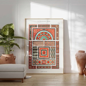 Arabic Poster, Arabian Wall Art, Vintage Arabic Decor, Islamic Wall ...