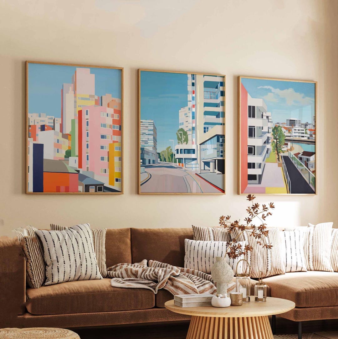 Set of 3 Basildon Posters, England Travel Posters, Basildon Wall Art ...