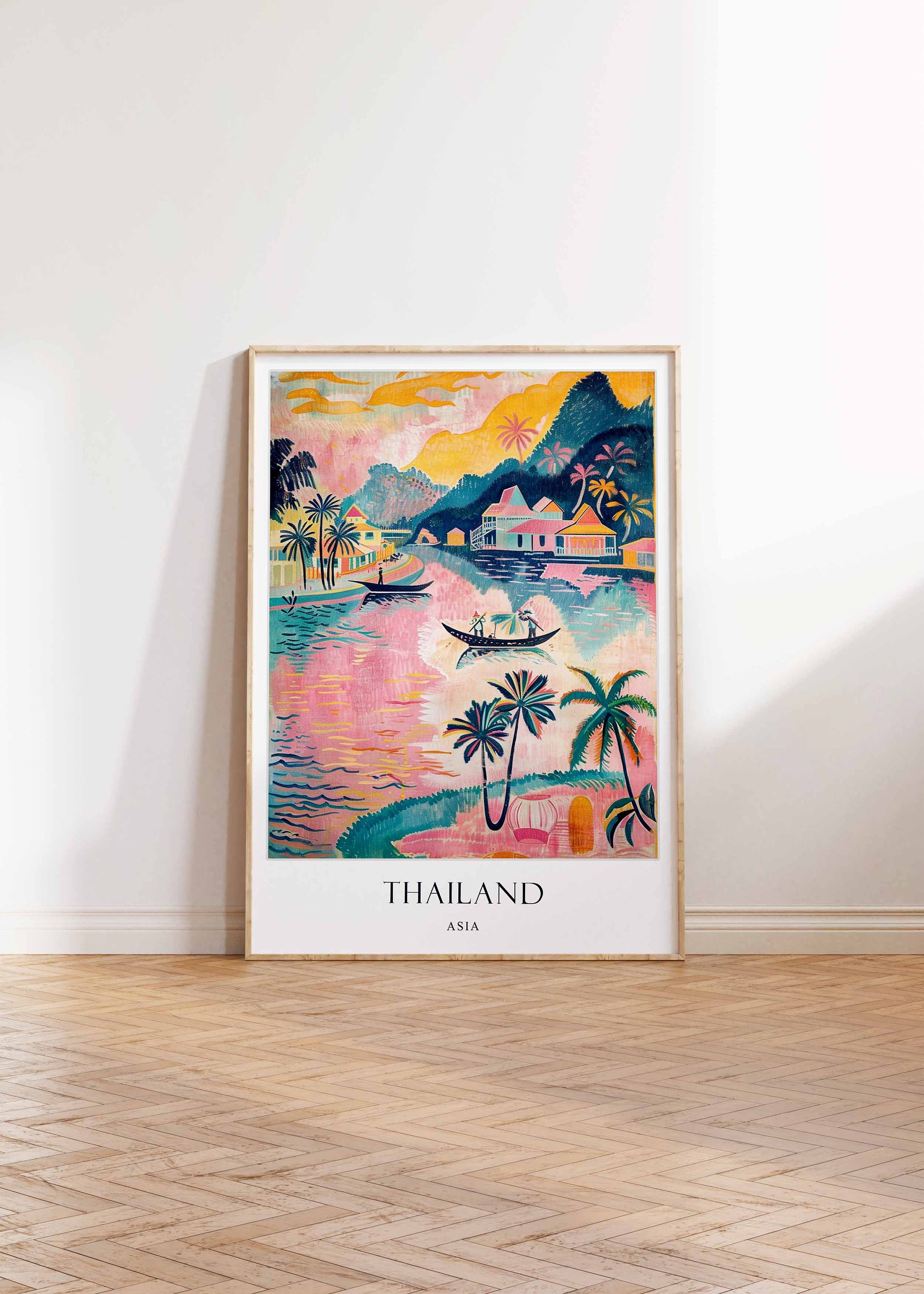 Thailand Poster, Southeast Asia Poster, Bangkok Poster, Phuket Poster ...