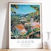 Ecuador Travel Poster, Ecuador Print, South America Travel Art, Floral ...