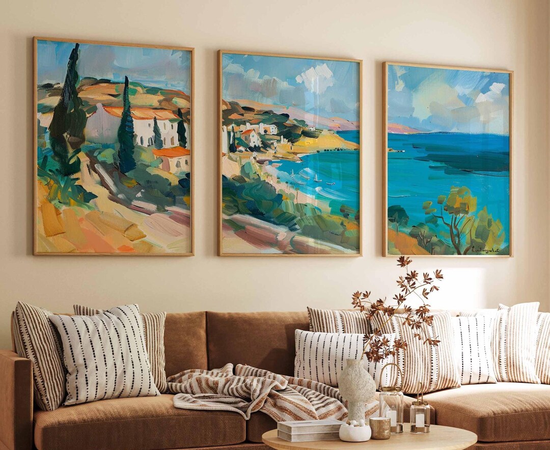 Set of 3 Israel Posters, Israel Travel Prints, Israel Art, Botanical ...