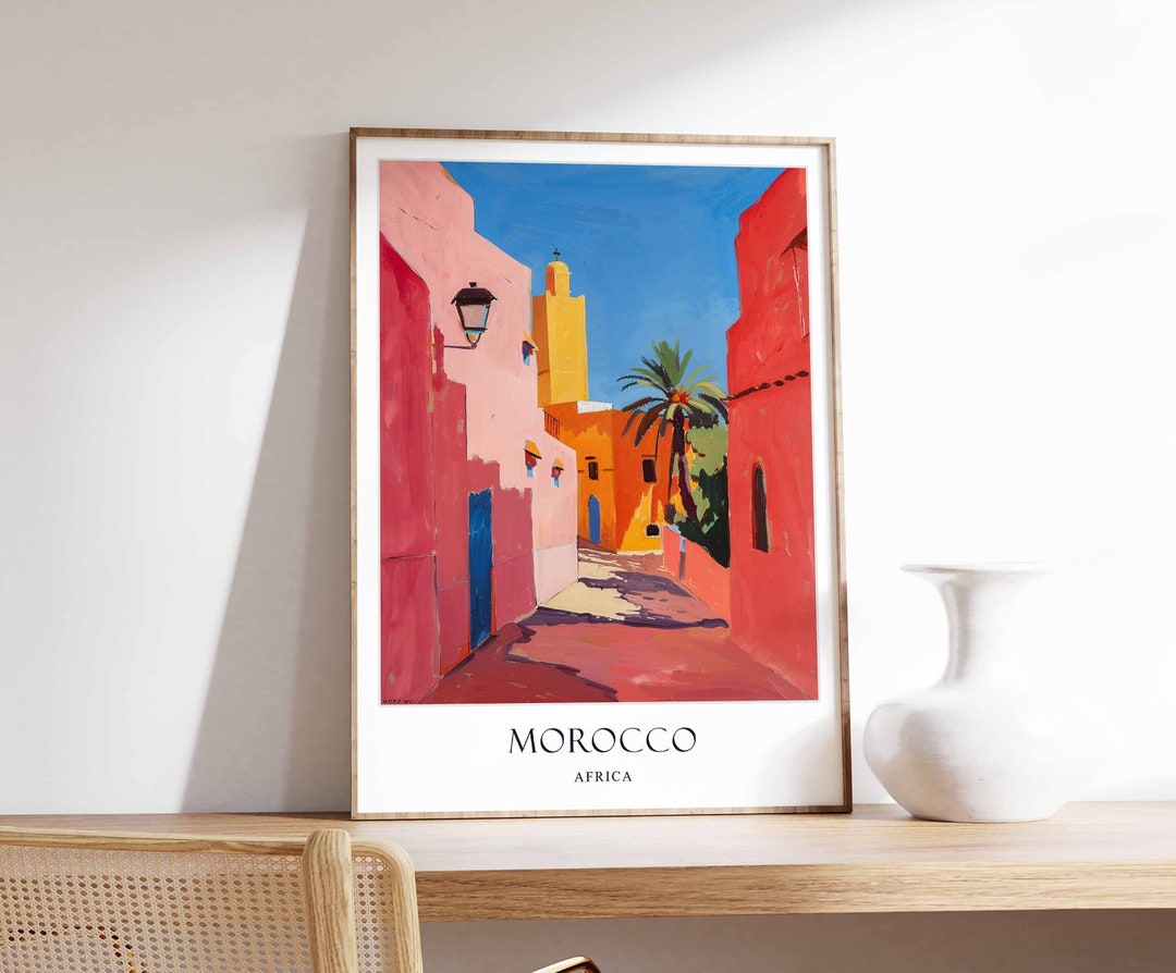 Morocco Poster, Islamic Decor, Islamic Art, Middle Eastern Art, Morocco ...