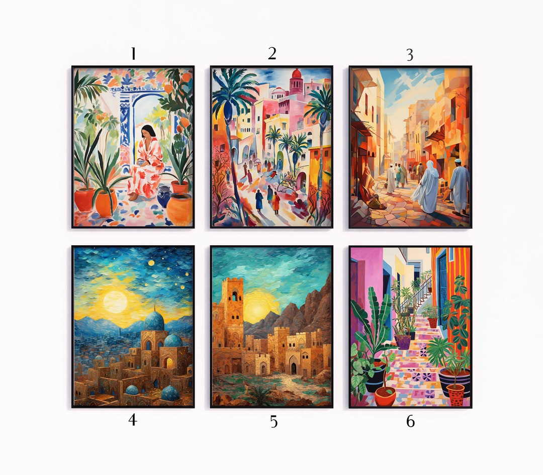 Saudi Arabian Poster Set, Arabic Travel Prints, Islamic Art, Islamic ...