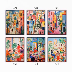 Israel Poster Set, Israeli Travel Prints, Jewish Decor, Jerusalem Print ...