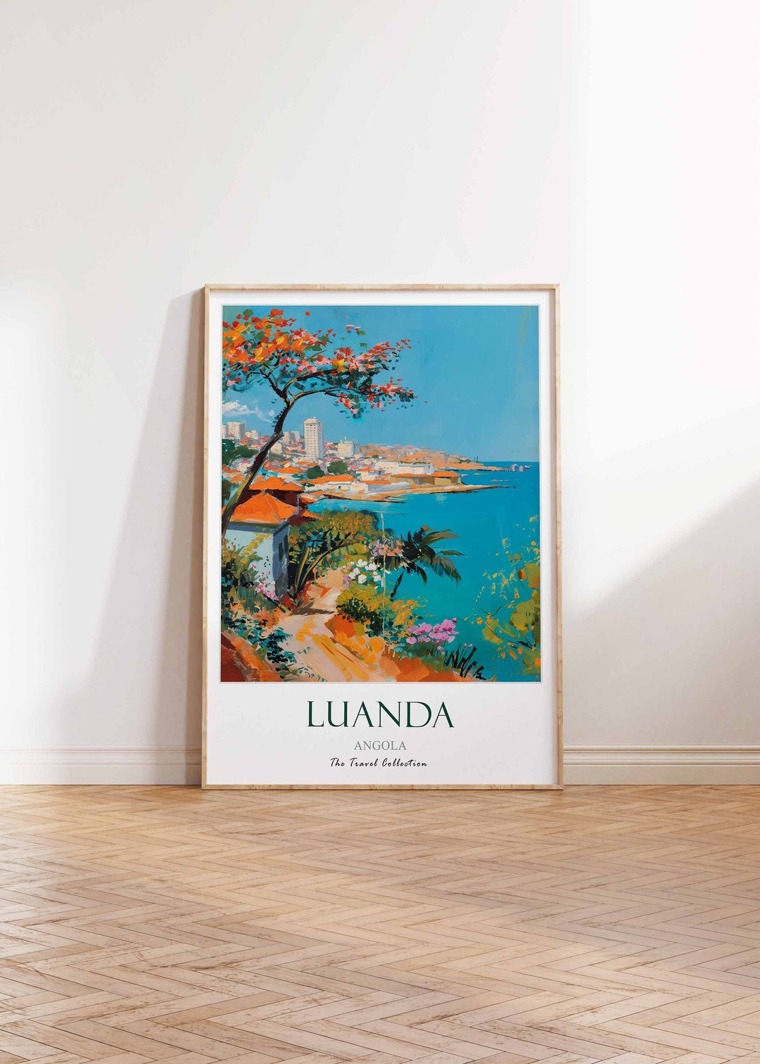 Luanda Poster, Angola Poster, Beach Travel Poster, History Poster ...