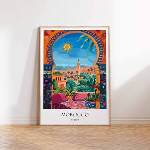 Morocco Poster, Islamic Decor, Islamic Art, Middle Eastern Art, Morocco ...