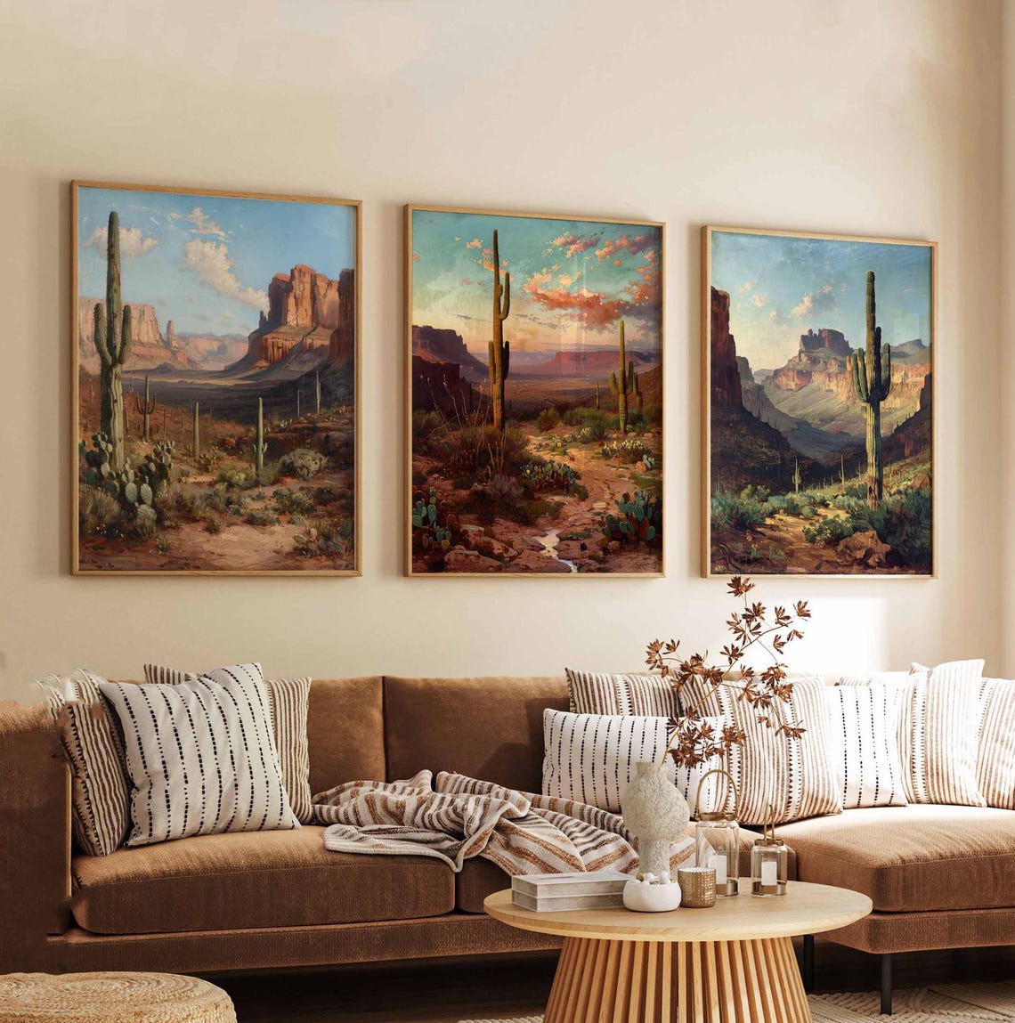 Set of 3 Arizona Posters, Arizona Prints, Travel Wall Art Set, Arizona ...