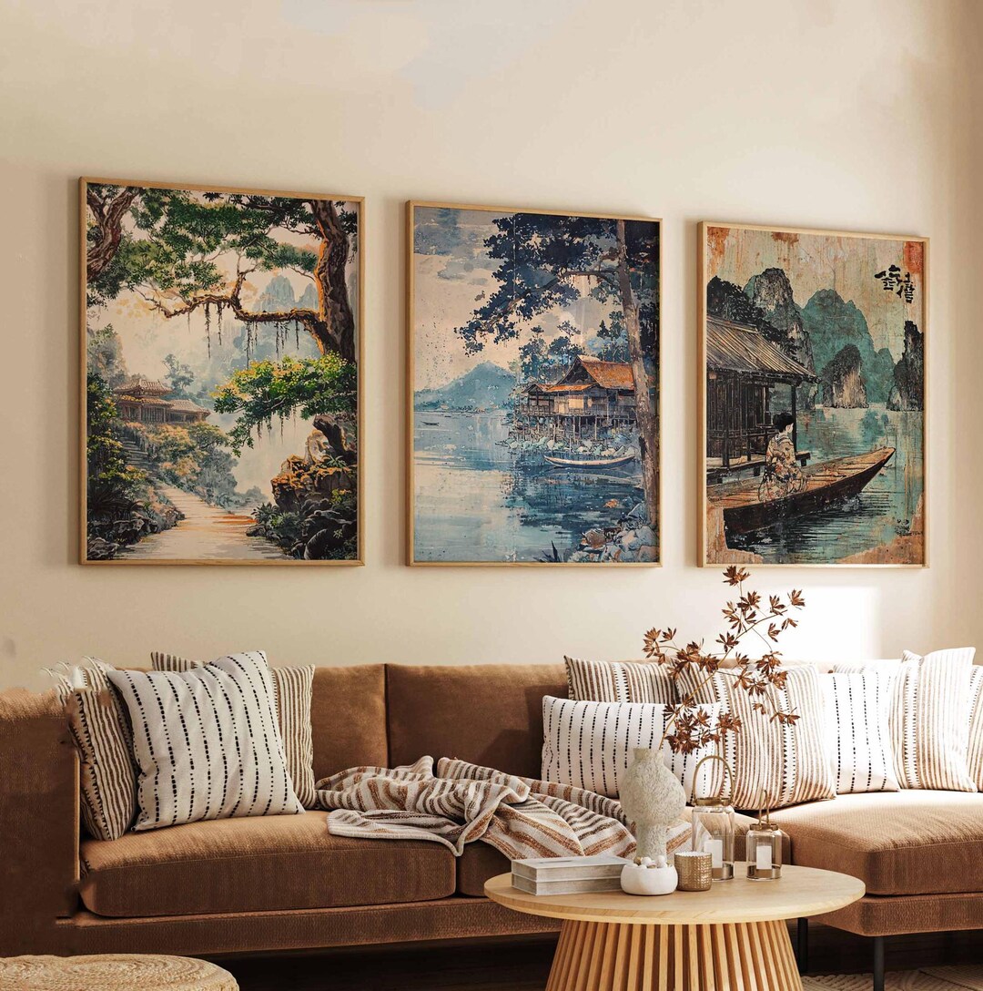 Set of 3 Palawan Posters, Philippines Travel Prints, Palawan Wall Art ...