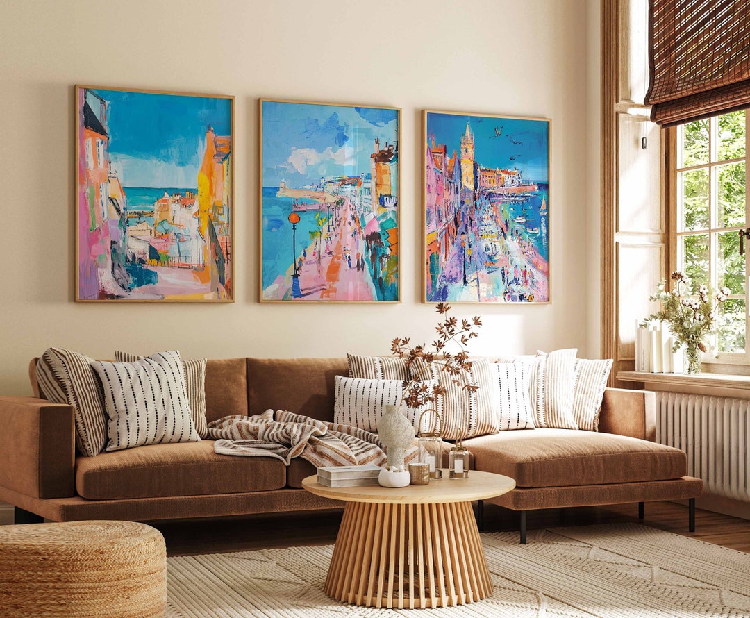 Set of 3 Margate Posters, Margate Travel Prints, Margate Art, Coastal ...