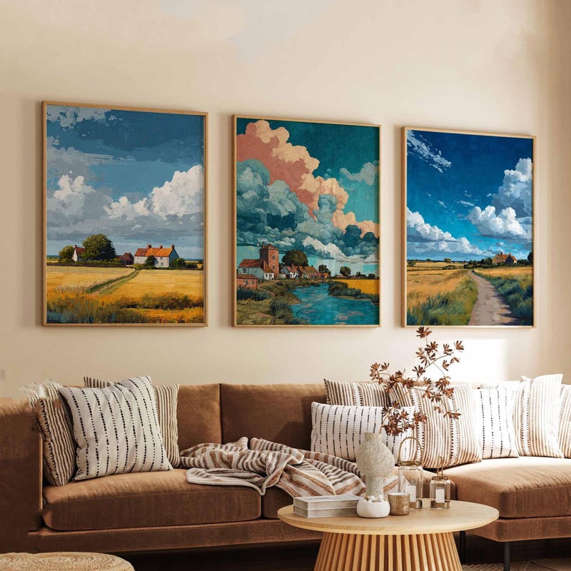 Suffolk Countryside Art - Etsy UK