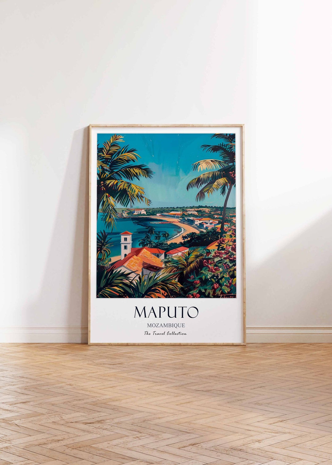 Maputo Poster, Mozambique Poster, Maputo Travel Poster, African Travel ...