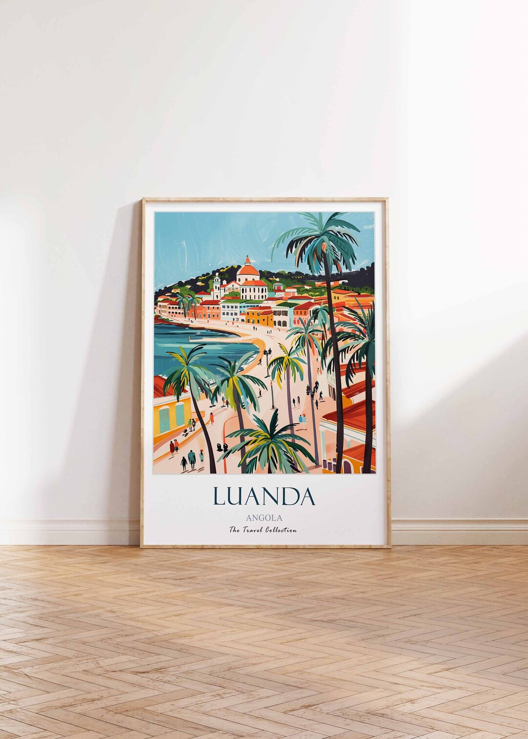 Luanda Poster, Angola Poster, Beach Travel Poster, History Poster ...
