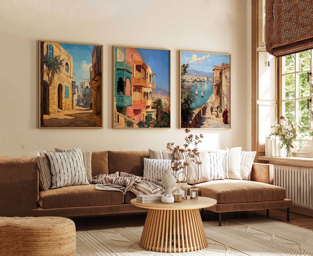 Set of 3 Beirut Poster, Lebanon Poster, Middle East Poster ...