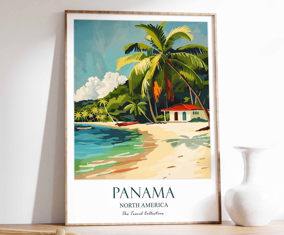 Panama Print, Panama Travel Poster, North America Travel Poster ...