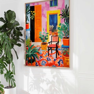 Chile Art Print, Vintage Chilean Floral Poster, Indigenous Art, Folk ...