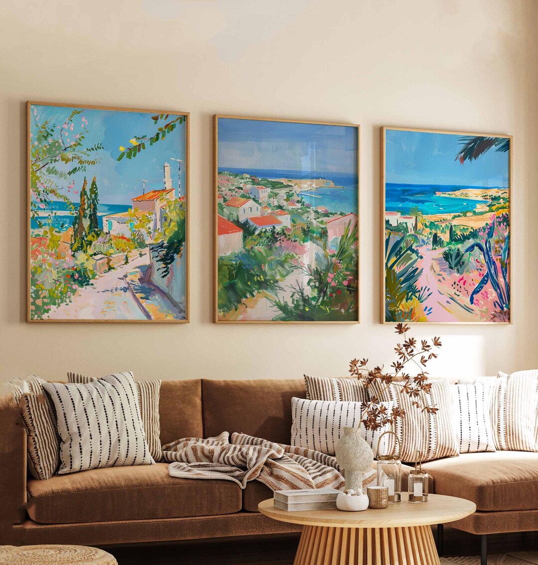 Set of 3 Gaza Posters, Gaza Palestine Prints, Gaza Wall Art Set ...