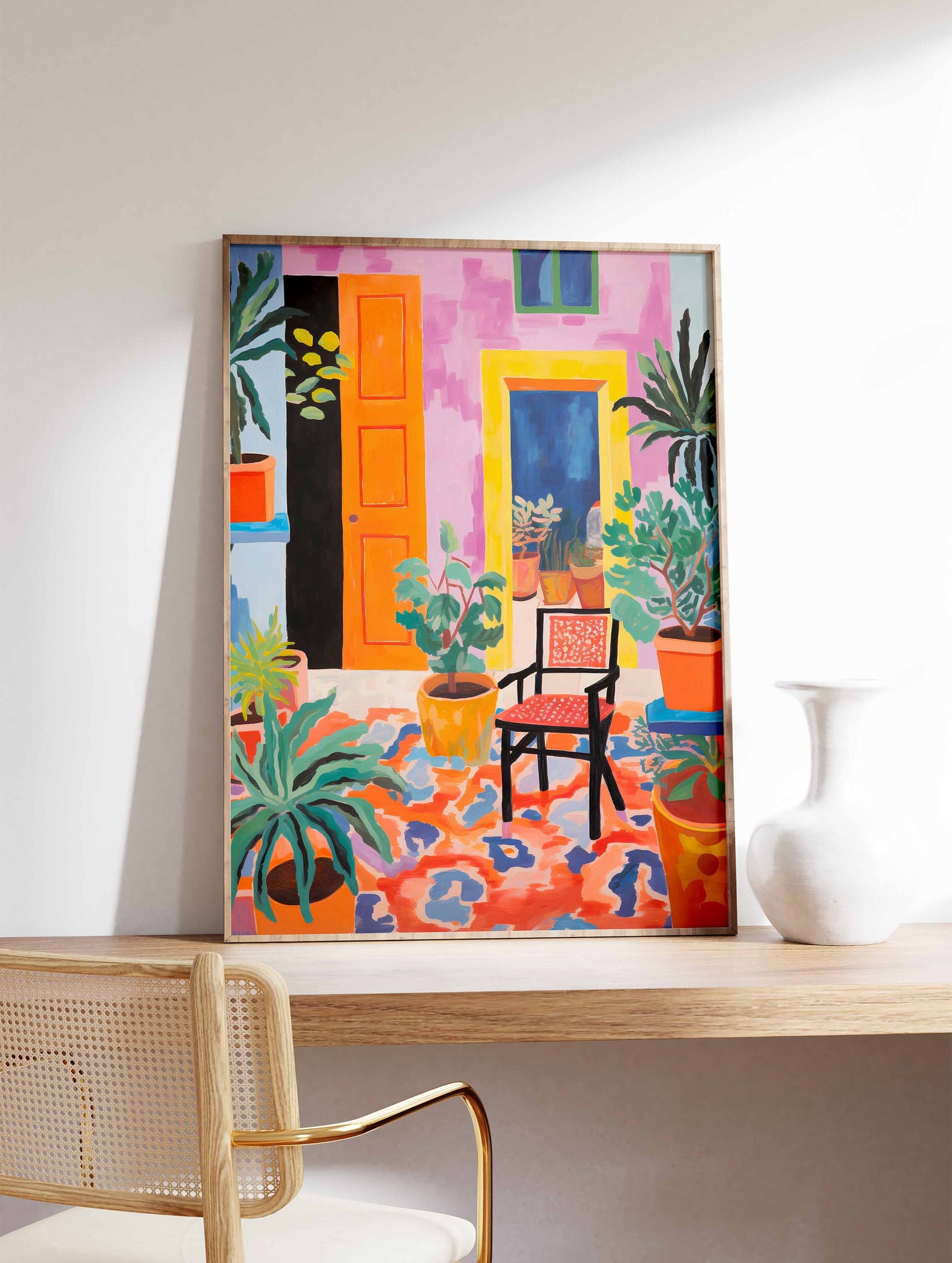 Chile Art Print, Vintage Chilean Floral Poster, Indigenous Art, Folk ...