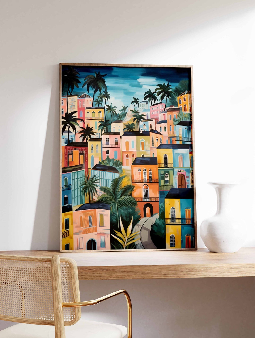 Cuba Travel Print, Vintage Cuba Art Poster, Havana Print, Caribbean ...