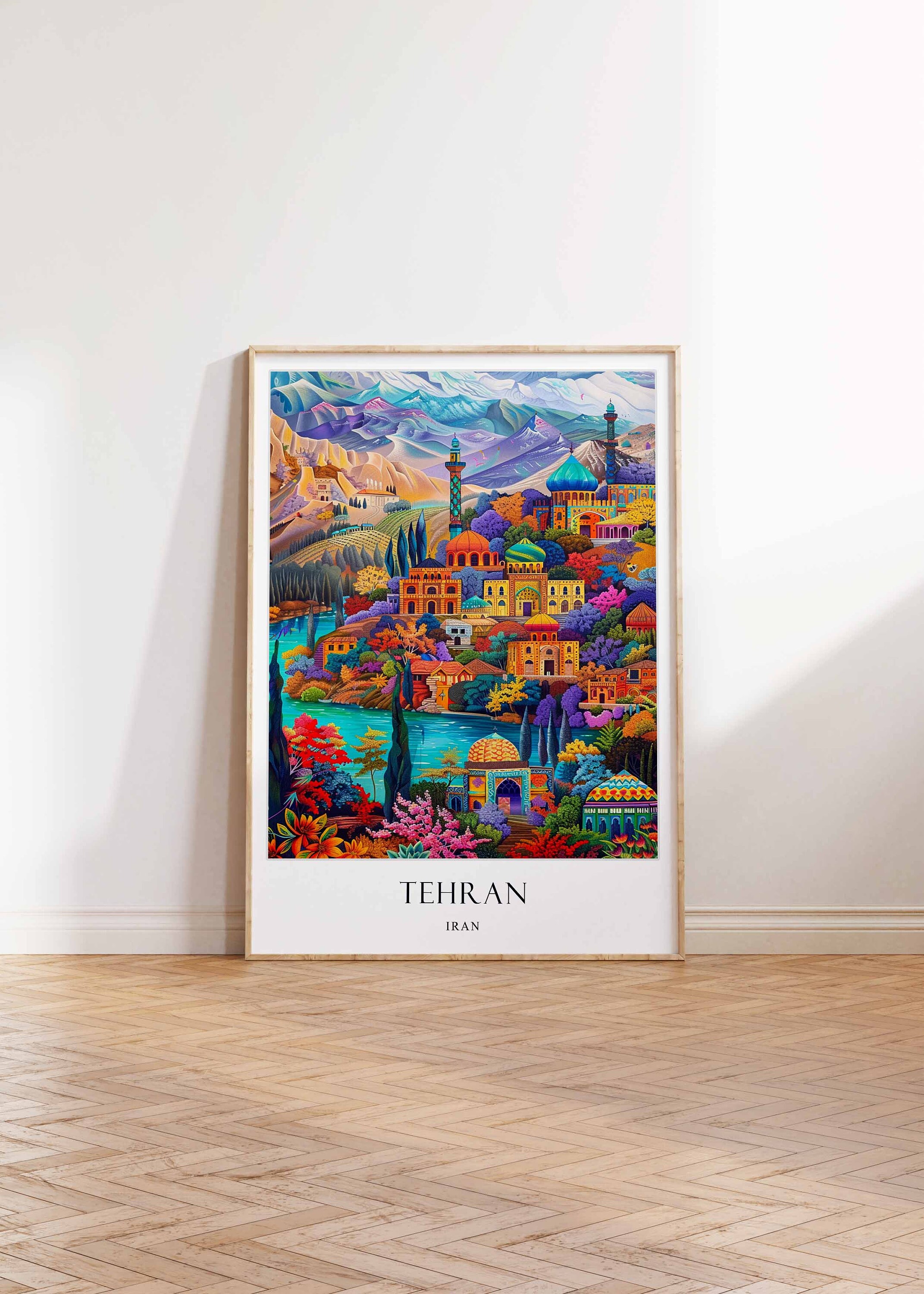 Tehran Poster, Iran Poster, Persian Poster, Middle Eastern Poster ...