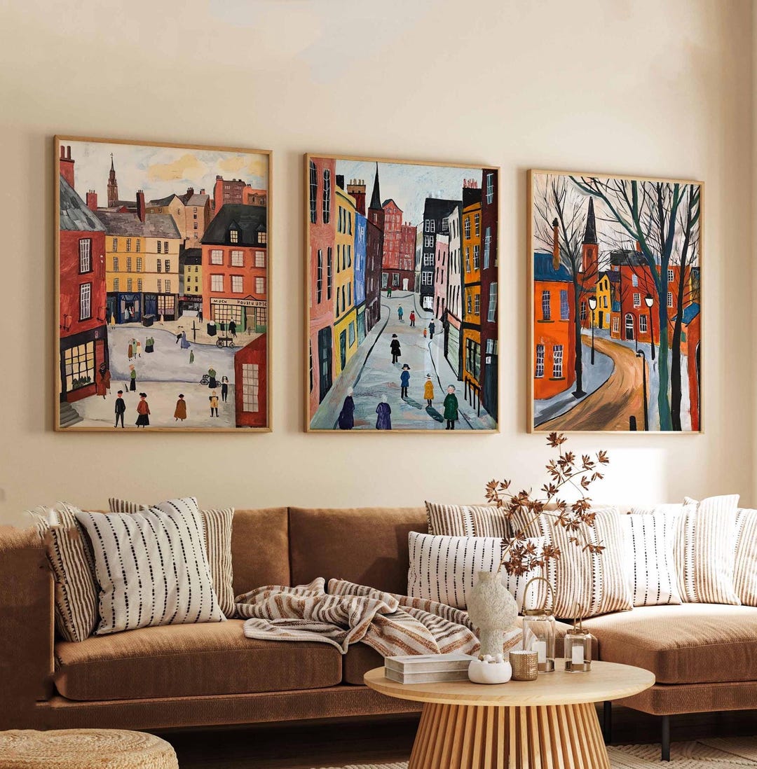 Set of 3 Bolton Posters, England Travel Posters, Bolton Wall Art Prints ...