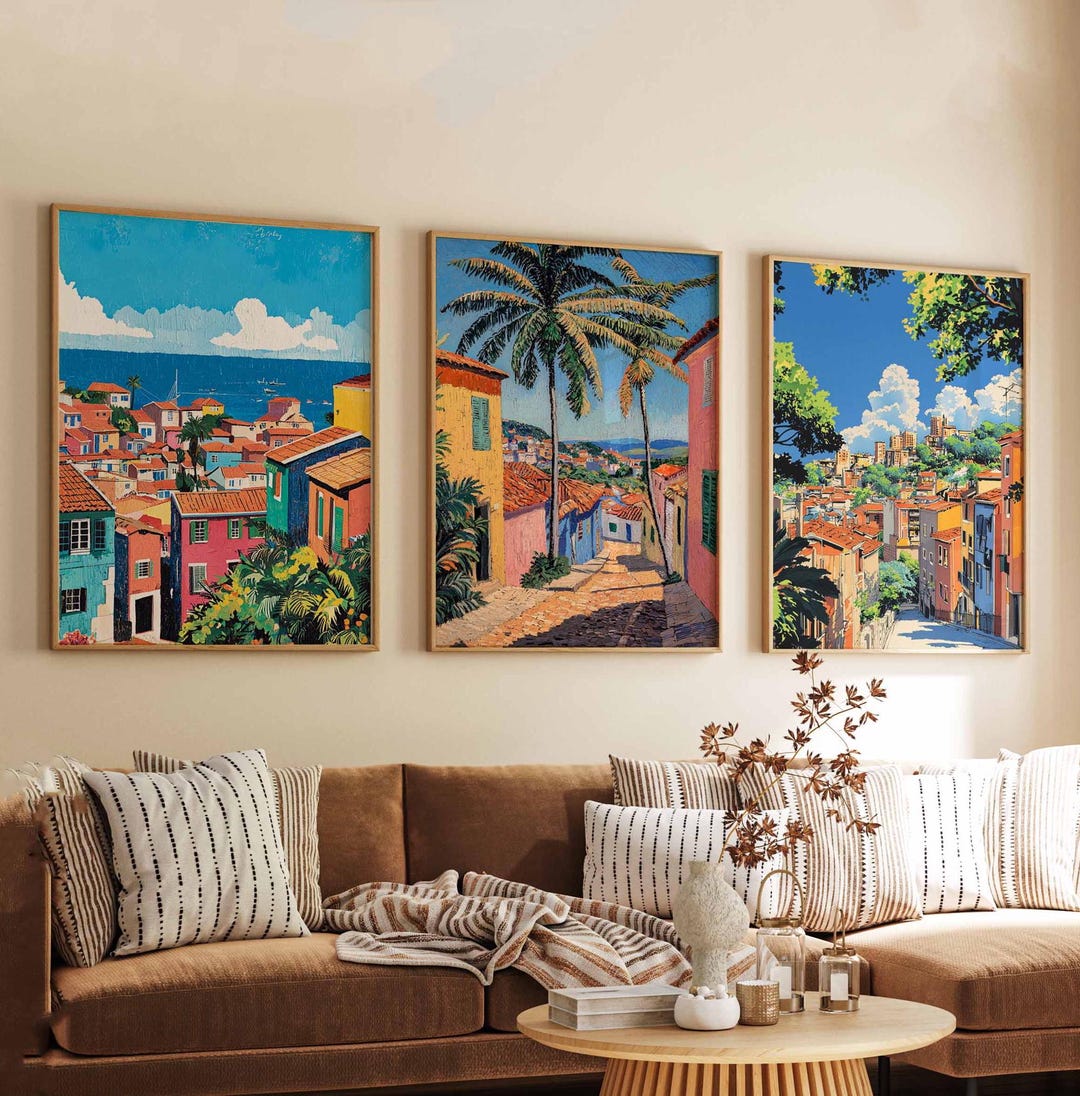 Set of 3 Madagascar Posters, Madagascar Wall Art, Madagascar Prints ...