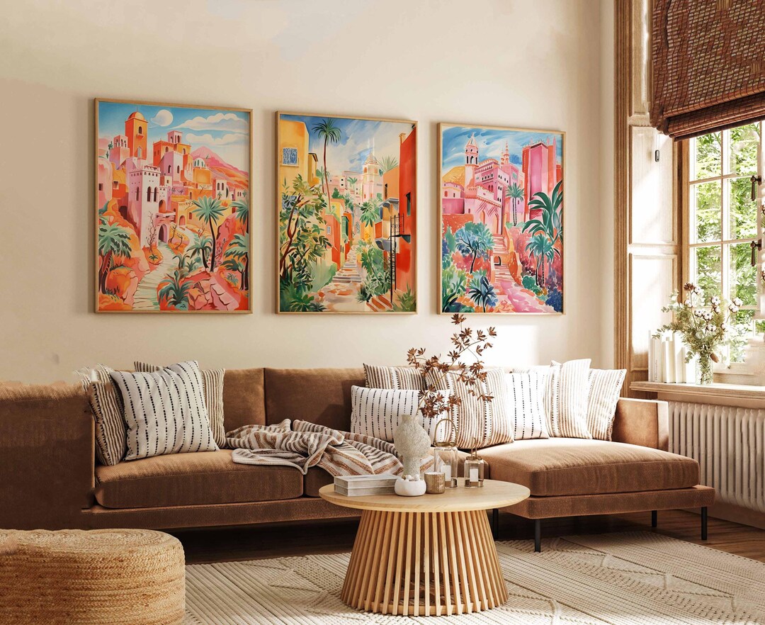 Set of 3 Riyadh Posters, Saudi Arabia Posters, Middle East Posters ...