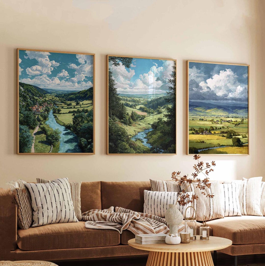 Set of 3 Nairnshire Posters, Scotland Travel Prints, Nairn Coast Wall ...