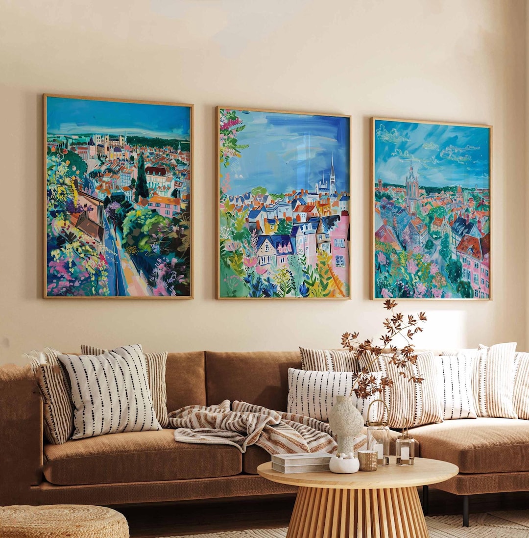 Set of 3 Winchester Posters, England Travel Posters, UK Wall Art Prints ...