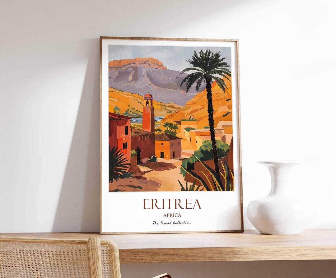 Eritrea Poster, Africa Poster, Exotic Poster, Adventure Poster ...