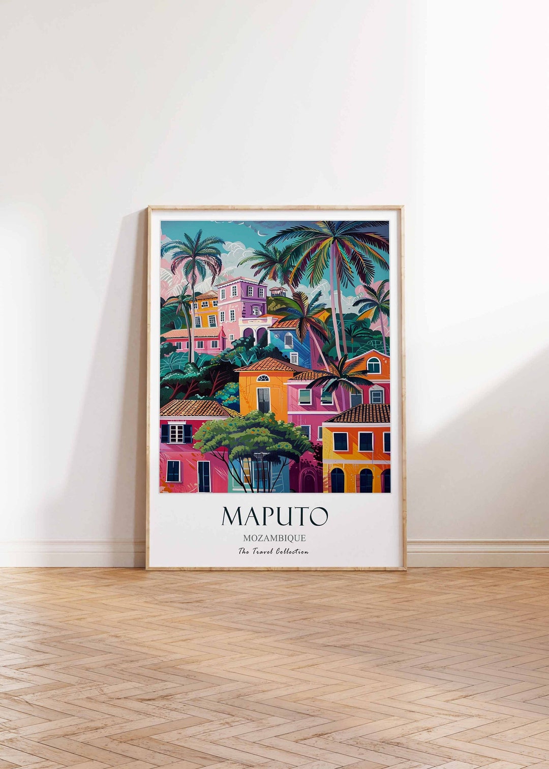 Maputo Poster, Mozambique Poster, Maputo Travel Poster, African Travel ...