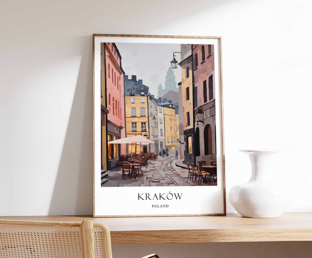 Krakow Poster, Poland Poster, Krakow City, Wawel Castle Poster ...