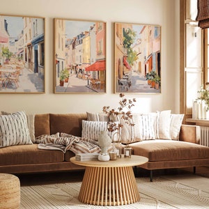 Set of 3 France Poster Set, Vintage French Floral Prints, Paris Art ...