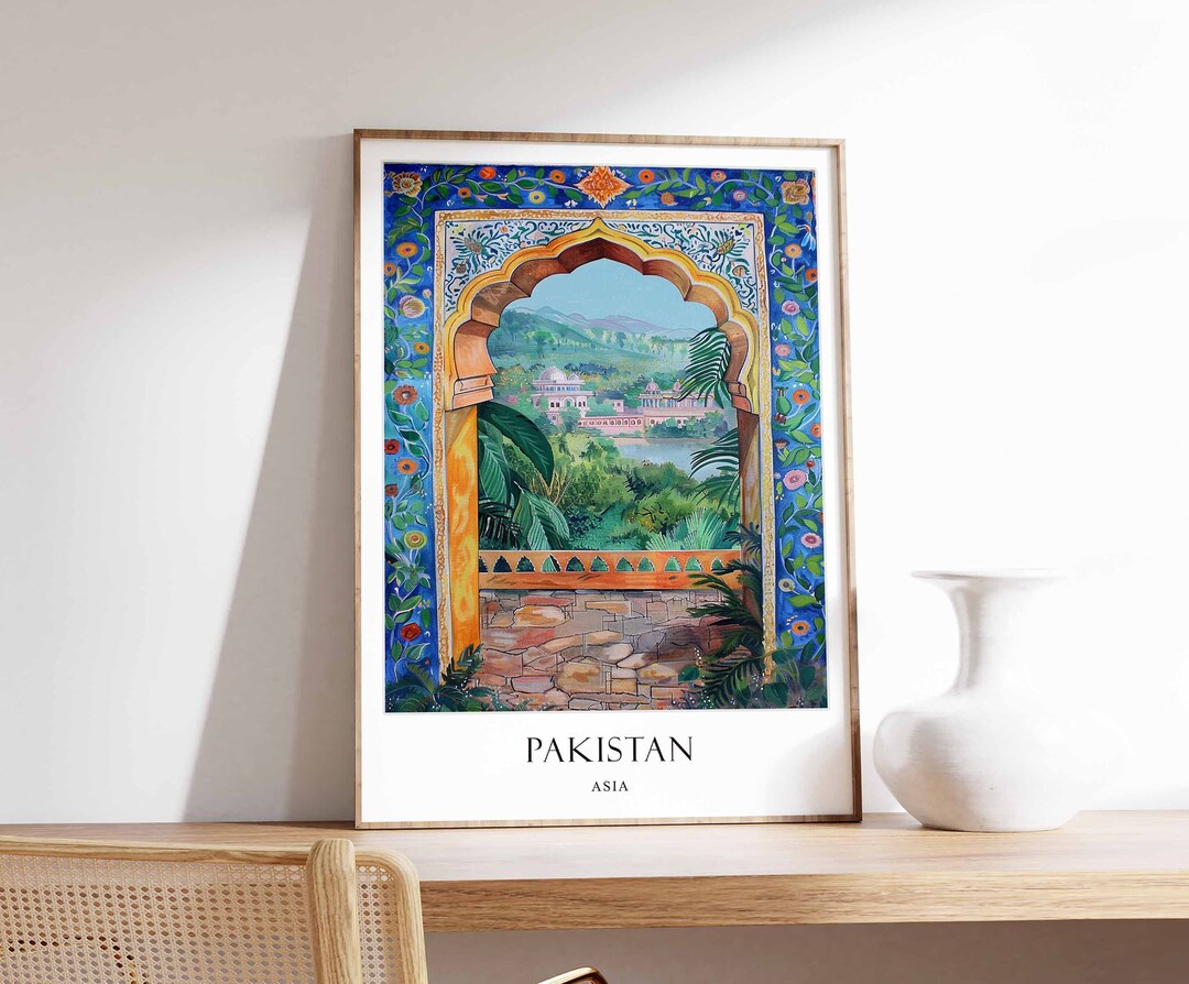 Pakistan Poster, Asian Poster, Himalayan Poster, Indus Valley Poster ...