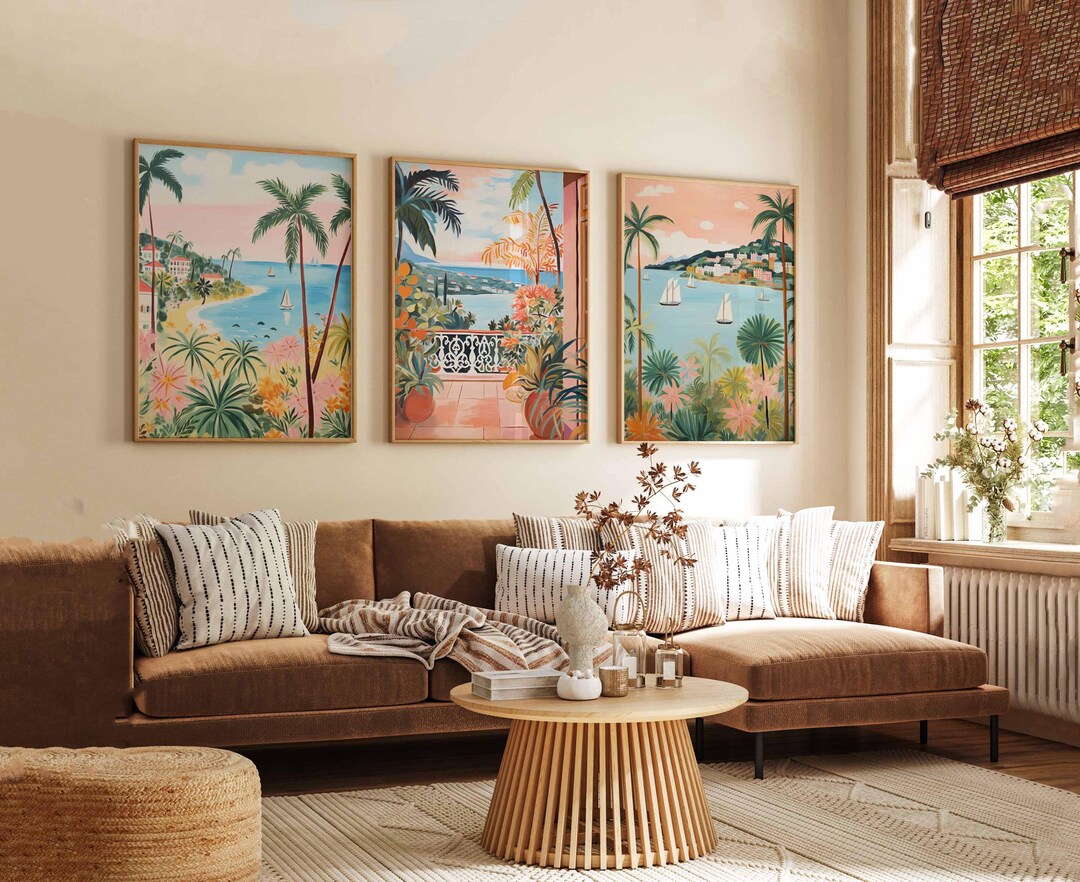 Set of 3 Grenada Travel Posters, Grenada Wall Art Prints, Caribbean ...