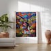 Chile Poster, Chile Travel Print, South American Travel Art, Tropical ...