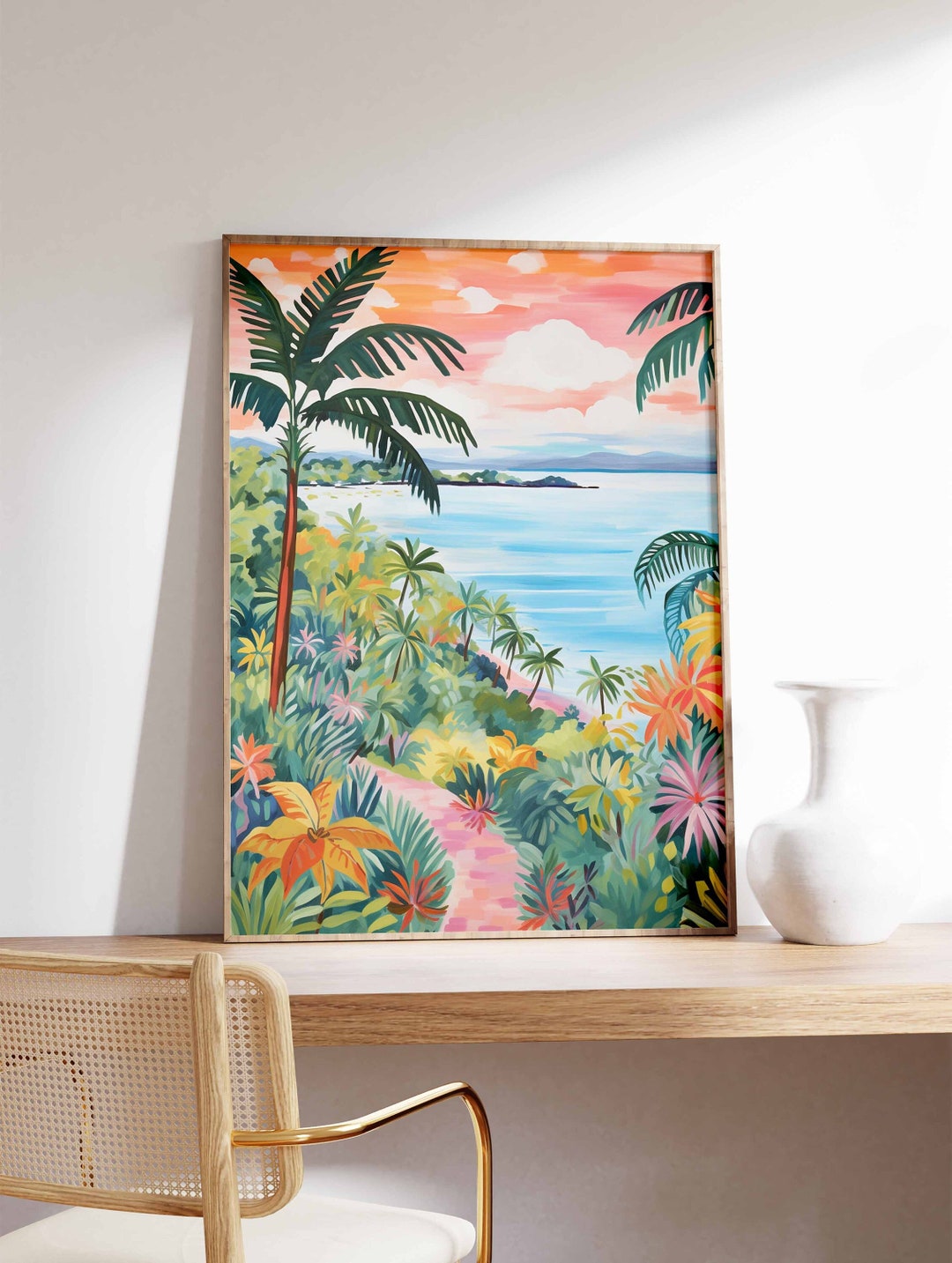 Jamaica Travel Poster Jamaican Print Caribbean Wall Art - Etsy