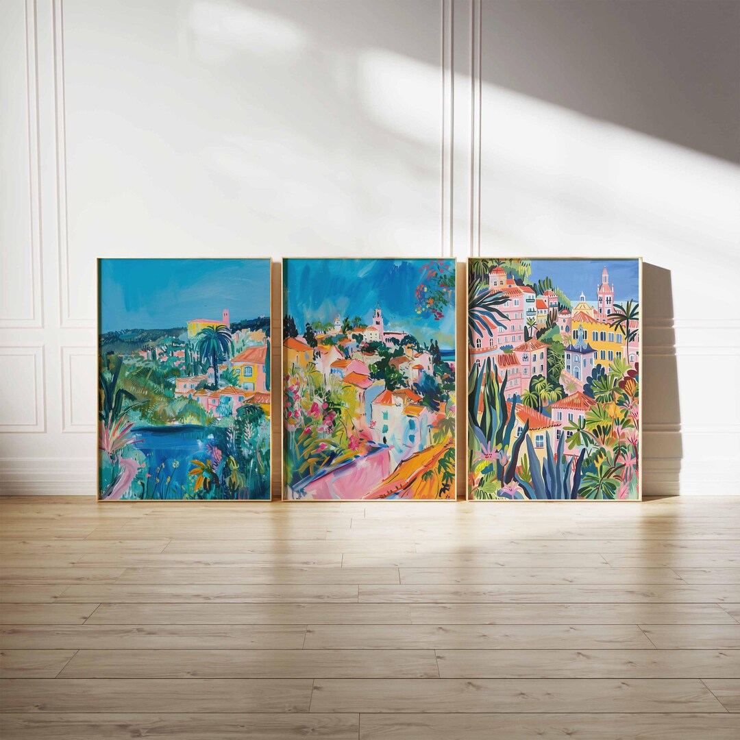 Set of 3 Sintra Poster Portugal Poster, Travel Poster, Wall Art, Home ...