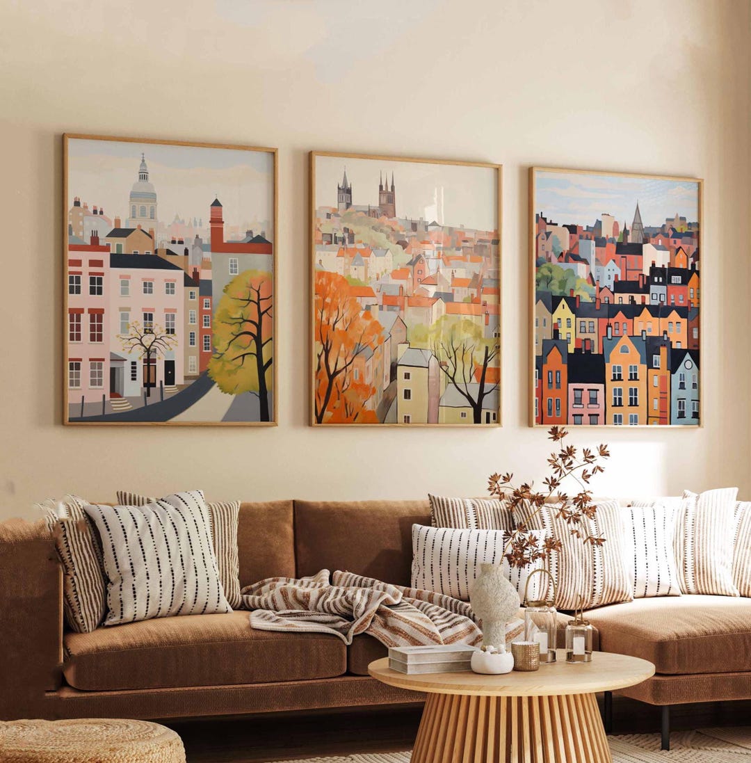 Set of 3 Bolton Posters, England Travel Posters, Bolton Wall Art Prints ...