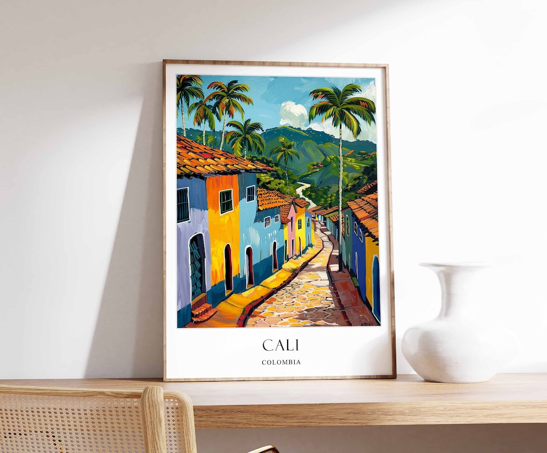 Cali Poster, Colombia Poster, Salsa Poster, Latin Poster, Colombian ...