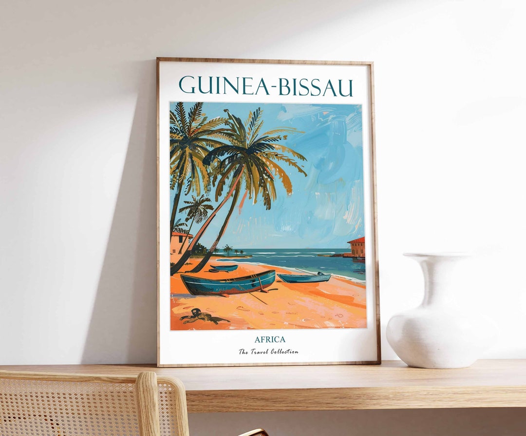 Guinea-bissau Poster, West Africa Poster, Africa Poster, African Print ...