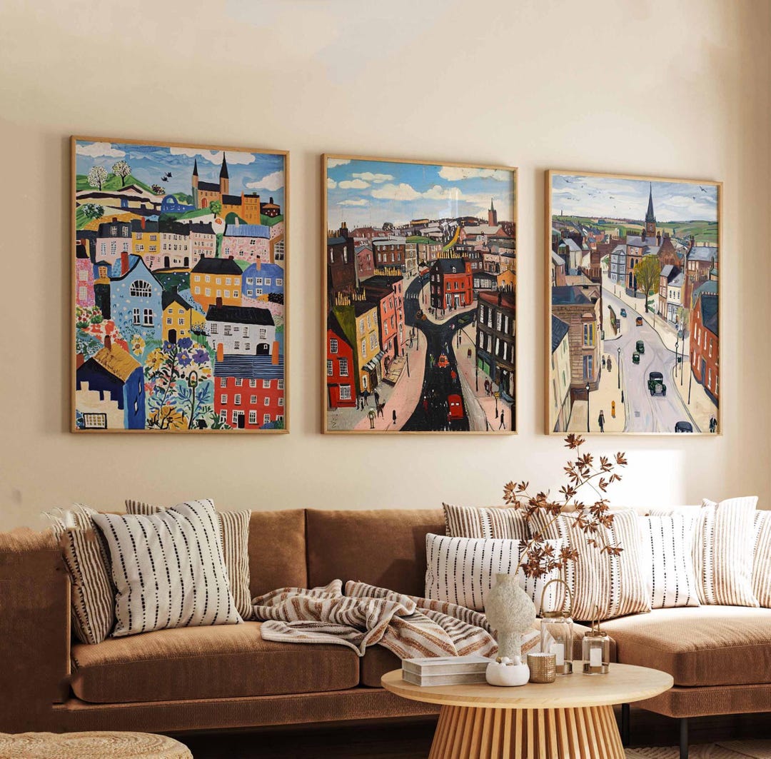 Set of 3 Barnsley Posters, Winnipeg Canada Posters, Winnipeg Wall Art ...